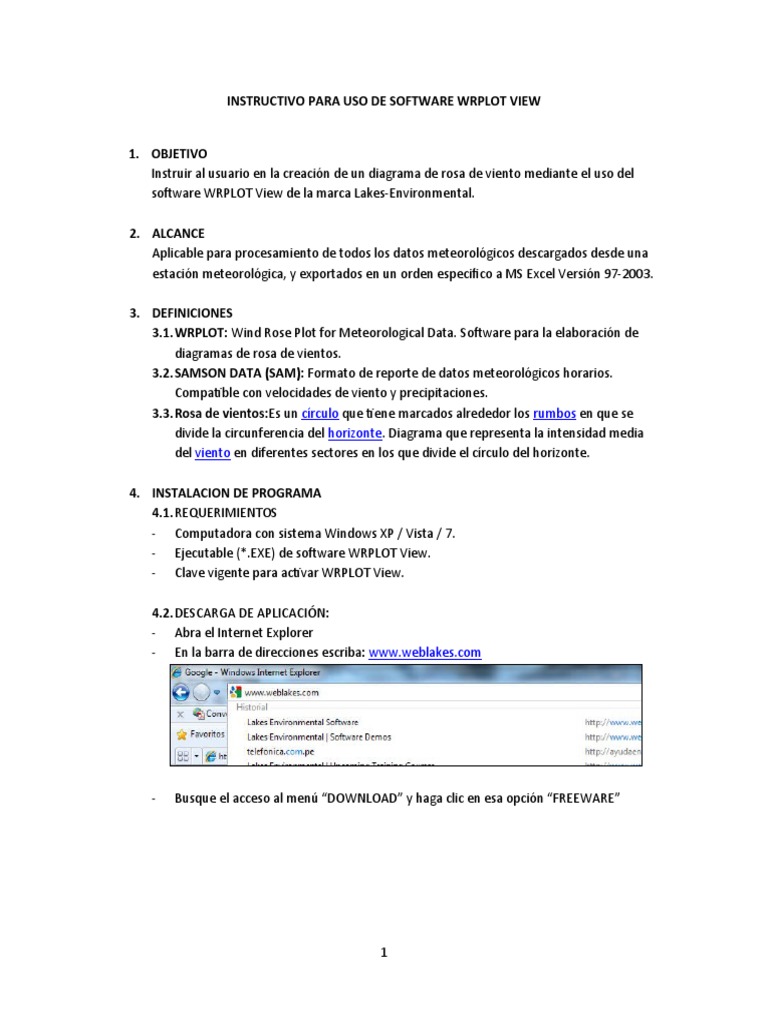 Instructivo para Uso de Software Wrplot View-V.01 | PDF | Archivo de computadora | Microsoft Excel