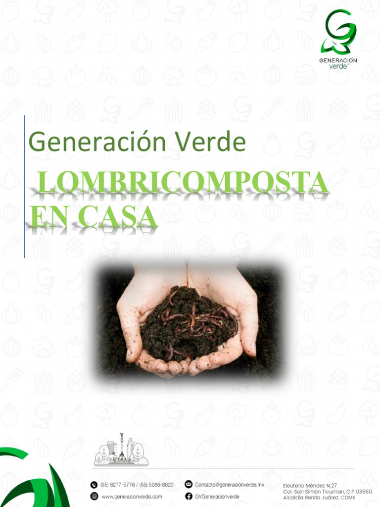 Lombricomposta en Casa | PDF | Compost | Agricultura
