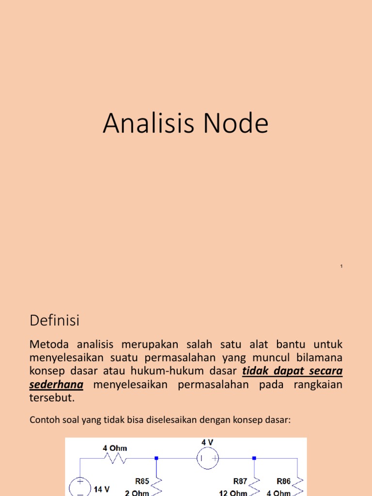 Analisis Node | PDF