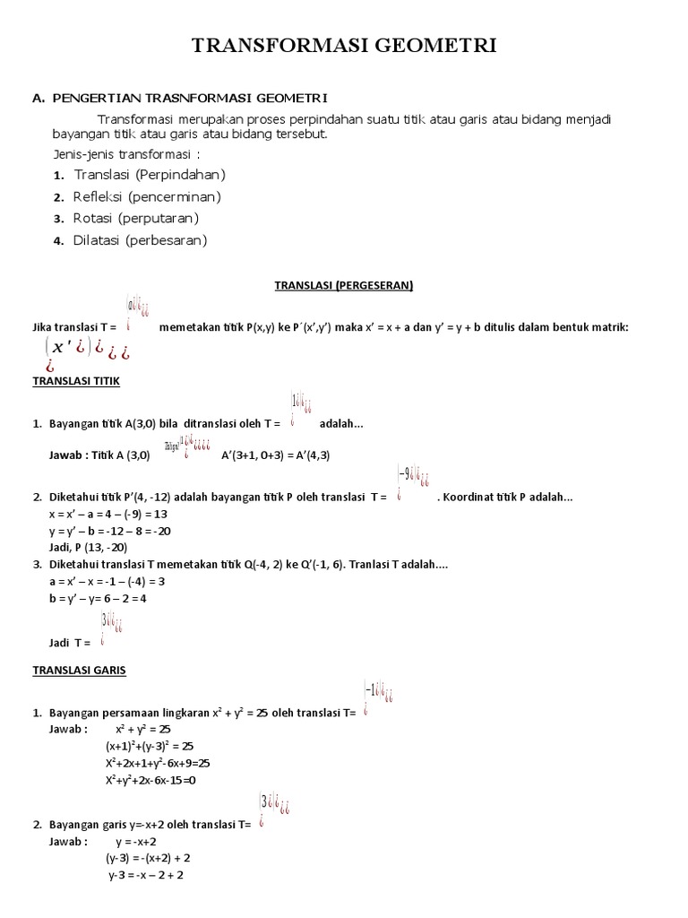 Translasi | PDF | Metode & Bahan Ajar