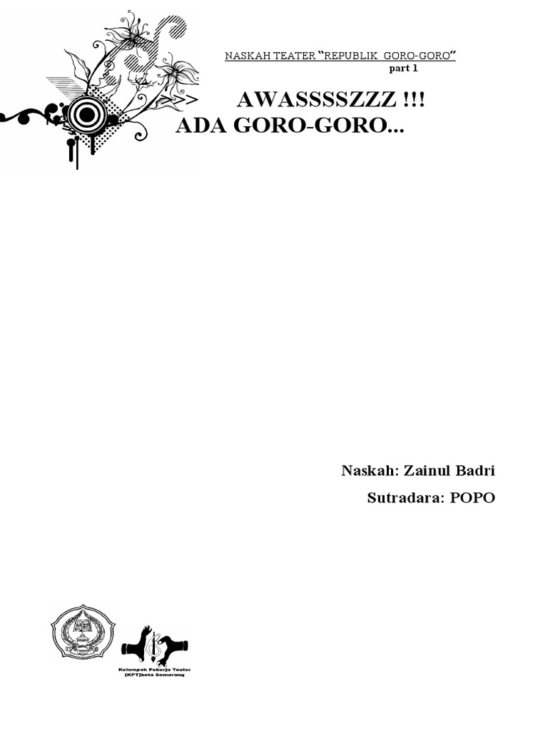 Awas Ada Goro-Goro | PDF