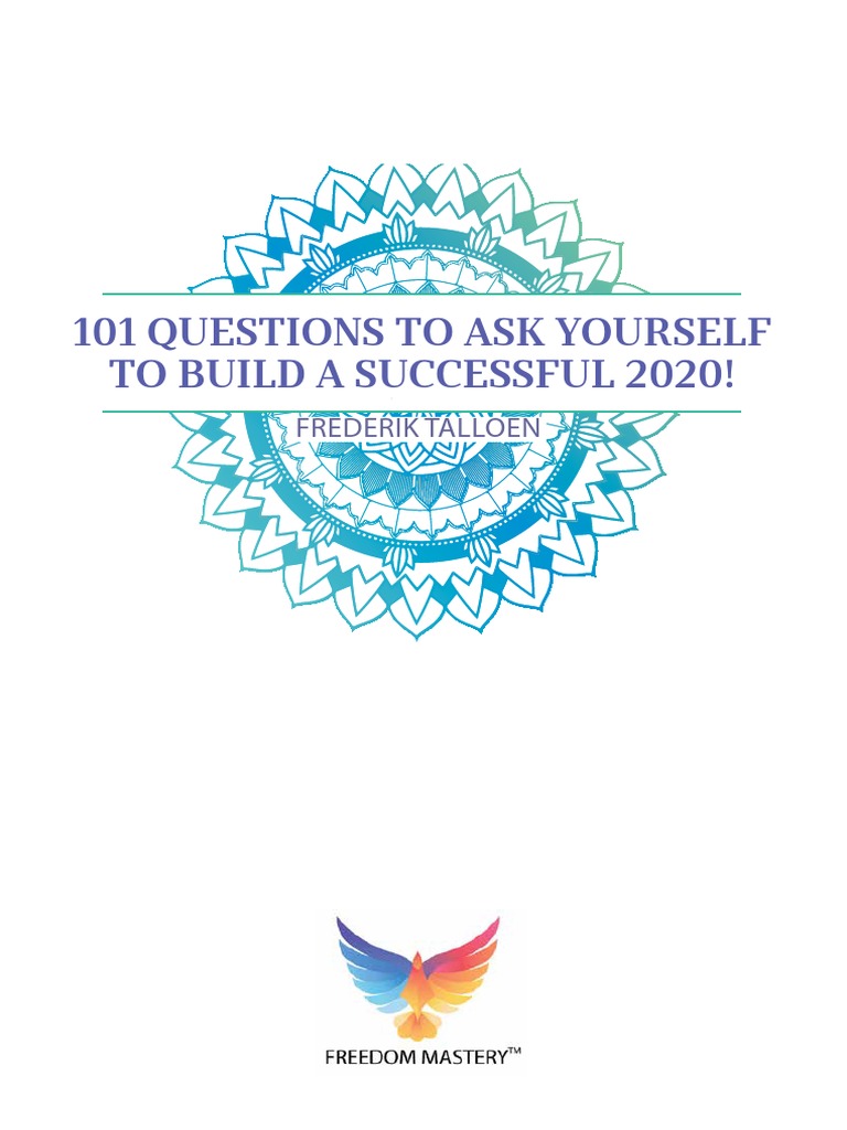101 Reflection Questions for 2020 Success | PDF | Forgiveness | Meditation