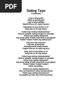 Dati Lyrics | PDF