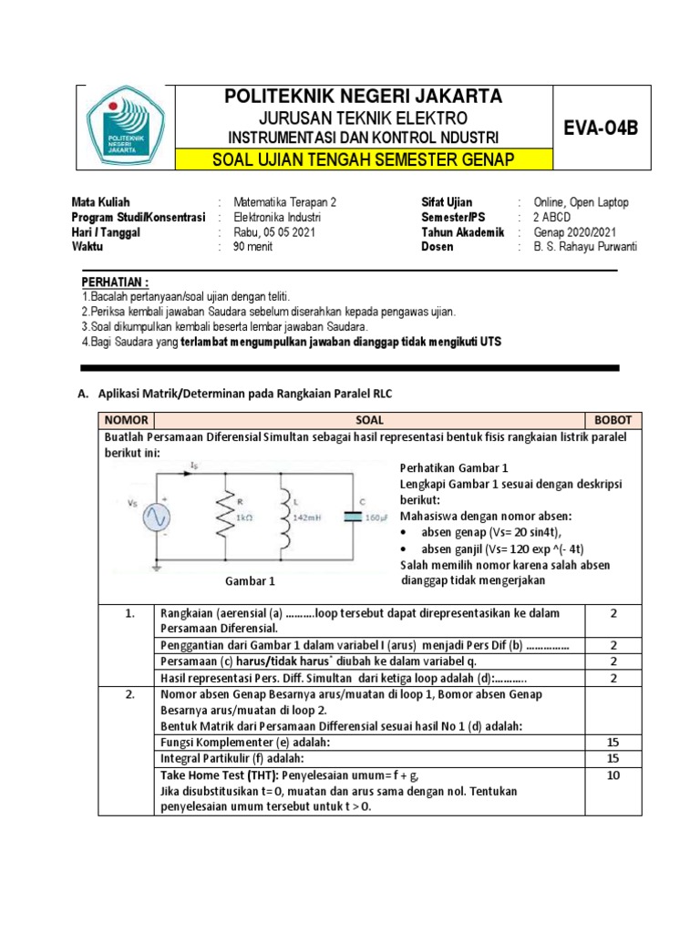 Uts Genap 2020-2021 Ec2 | PDF