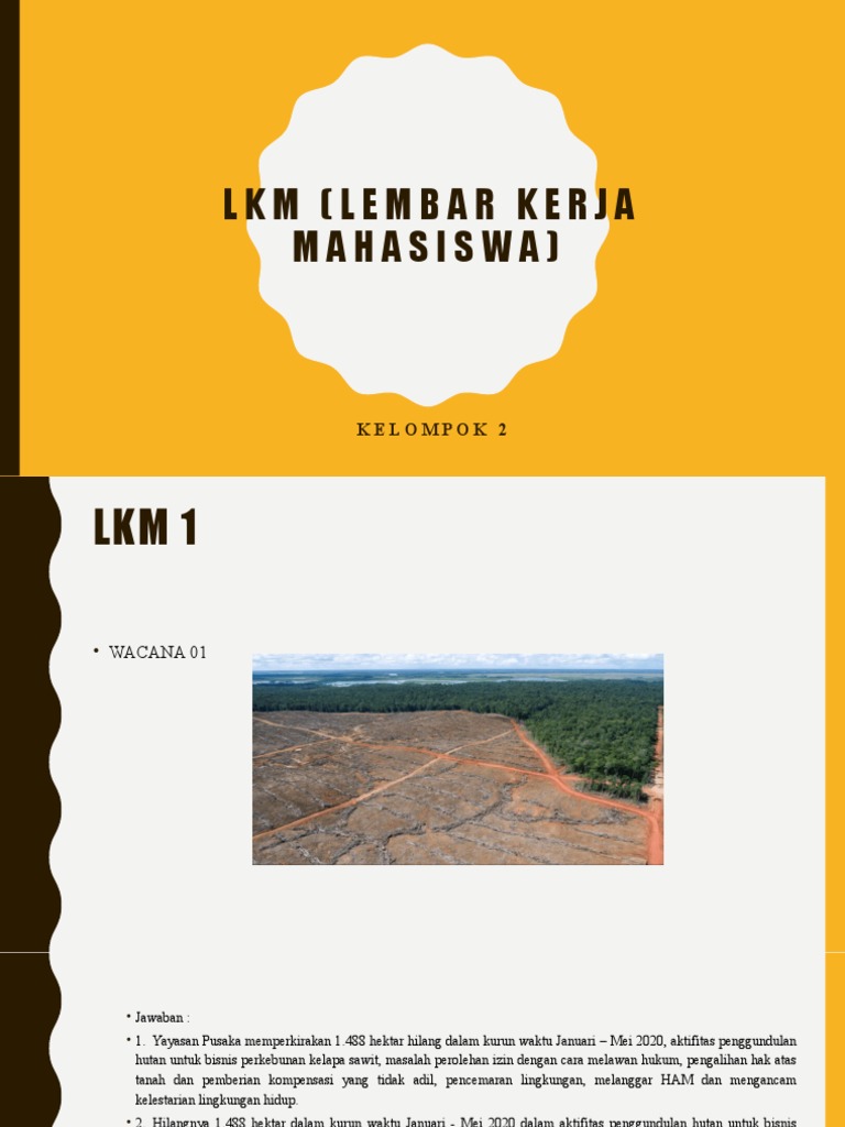 LKM (Lembar Kerja Mahasiswa) | PDF