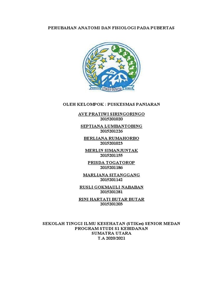 Perubahan Anatomi Dan Fisiologi Pada Pubertas | PDF