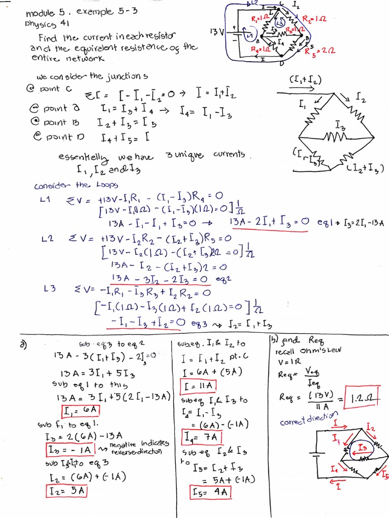Module 5 Examples Solutions | PDF