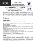 (GRAMMAR) Structure of Modification | PDF | Language Arts & Discipline