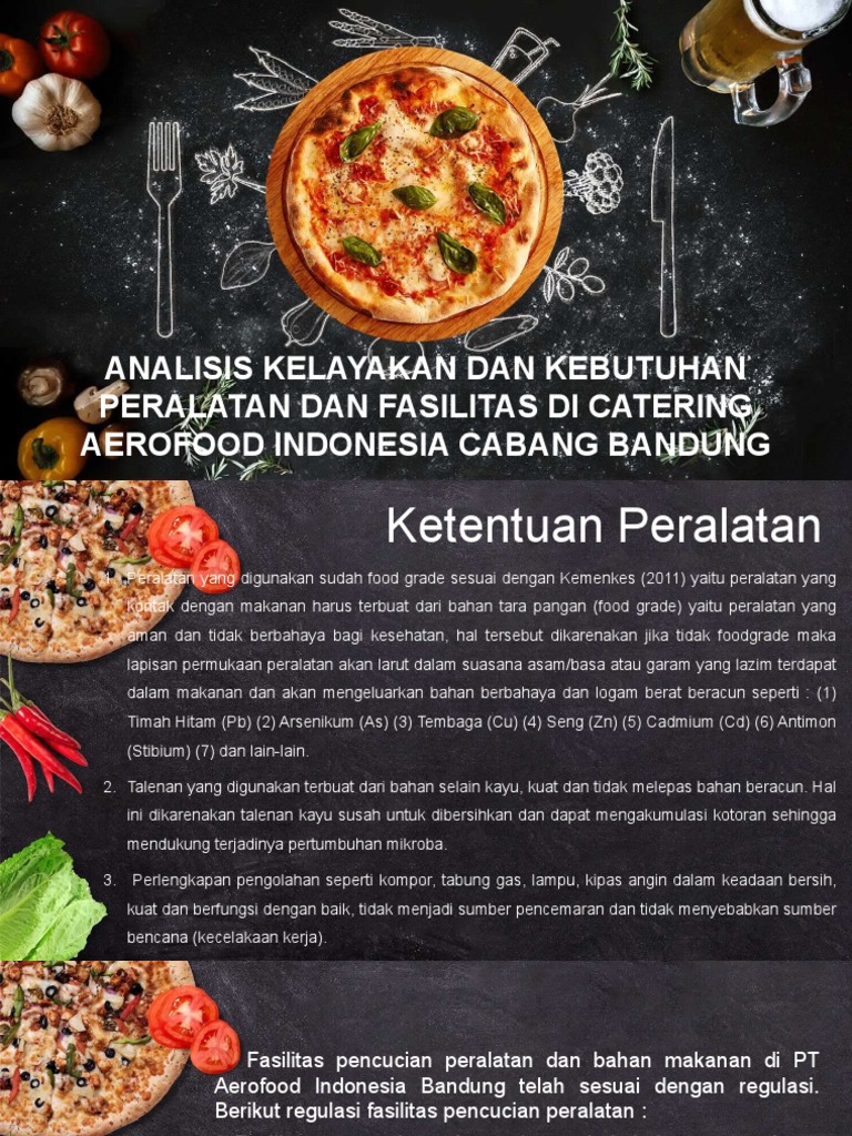 Analisis Kelayakan Dan Kebutuhan Peralatan Dan Fasilitas Di Catering ...