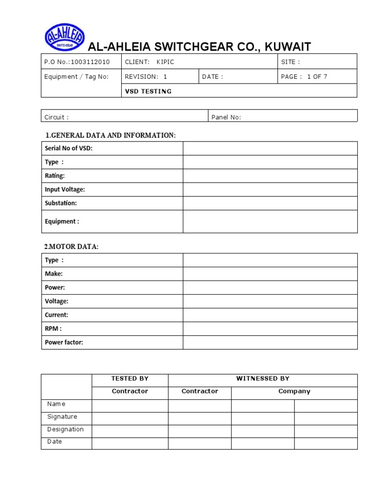 Al-Ahleia Switchgear Co., Kuwait | PDF | Electric Motor | Voltage