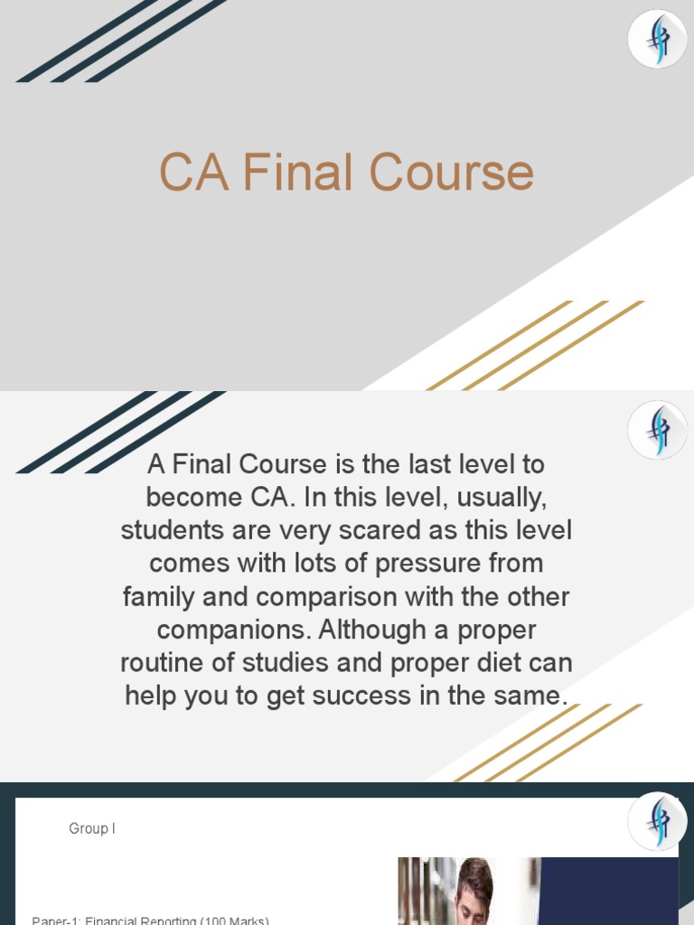 CA Final Course | PDF