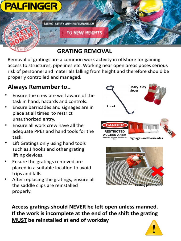 Grating Removal | PDF