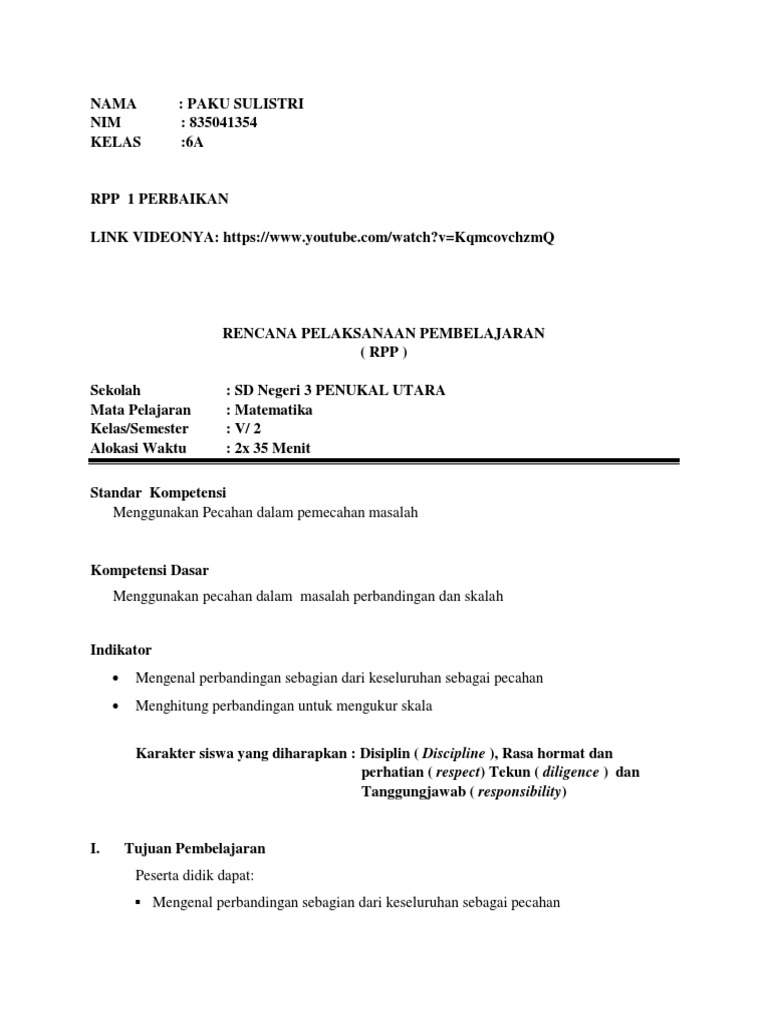 RPP 3 Dan 4 - PKM | PDF | Seni & Disiplin Bahasa