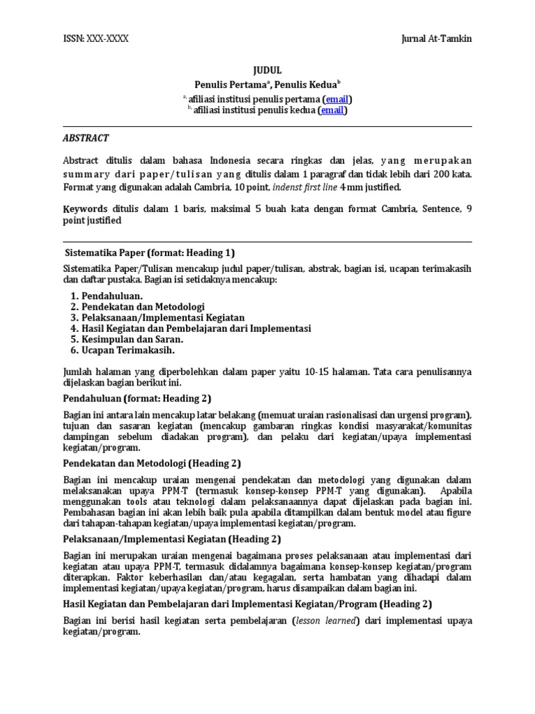 Nur Laila - Template Jurnal At-Tamkin | PDF