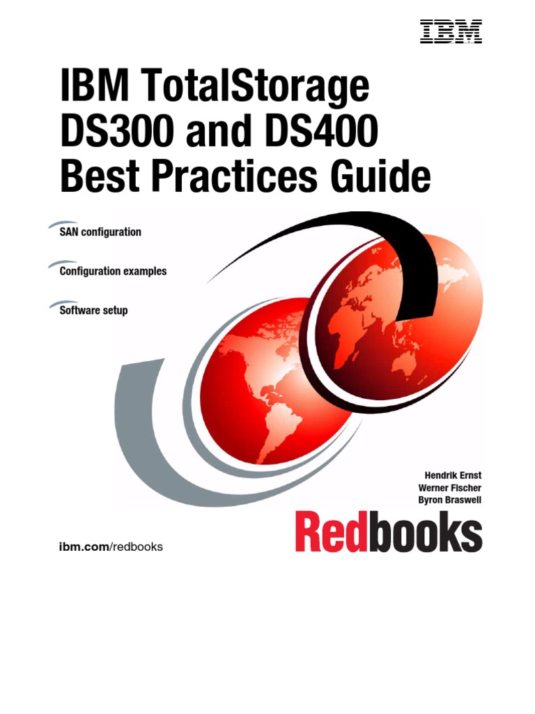 IBM TotalStorage DS300 and DS400 Best Practices Guide | PDF | Computer Hardware | Computing
