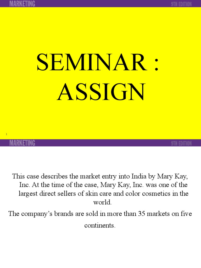Mary Kay Case Study Analysis | PDF | Brand | Promotion And Marketing Communications