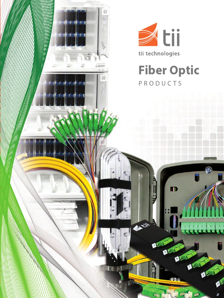 Tii 2015 Fiber Catalog | PDF | Fiber To The X | Optical Fiber