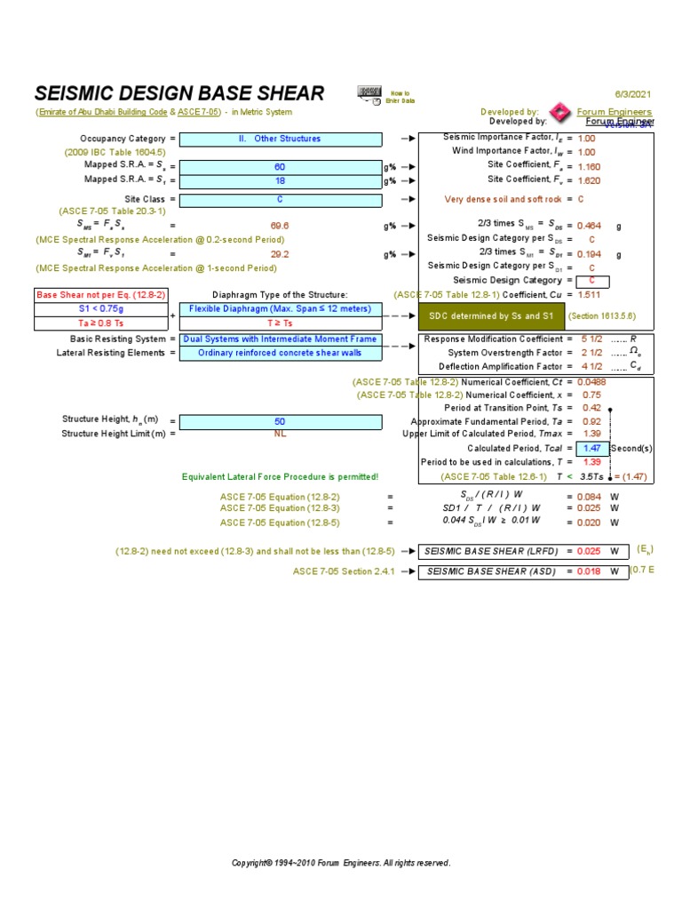Seismic Design Category | PDF | Economic Sectors | Applied And ...
