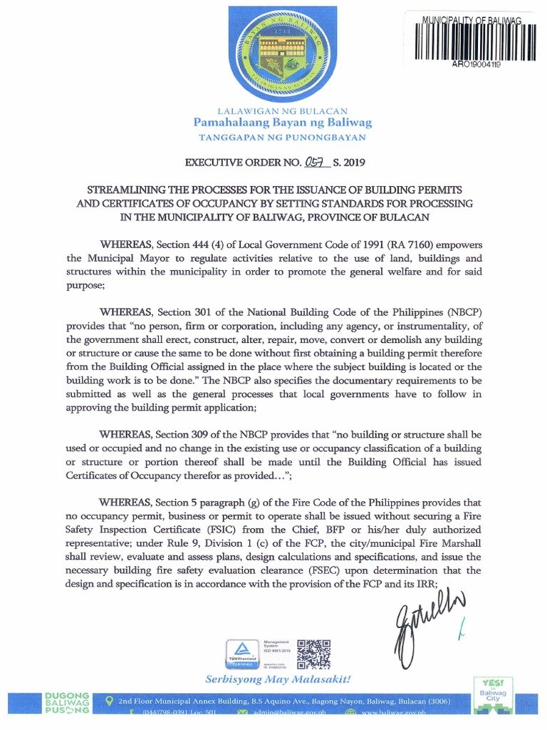 Executive Order | PDF