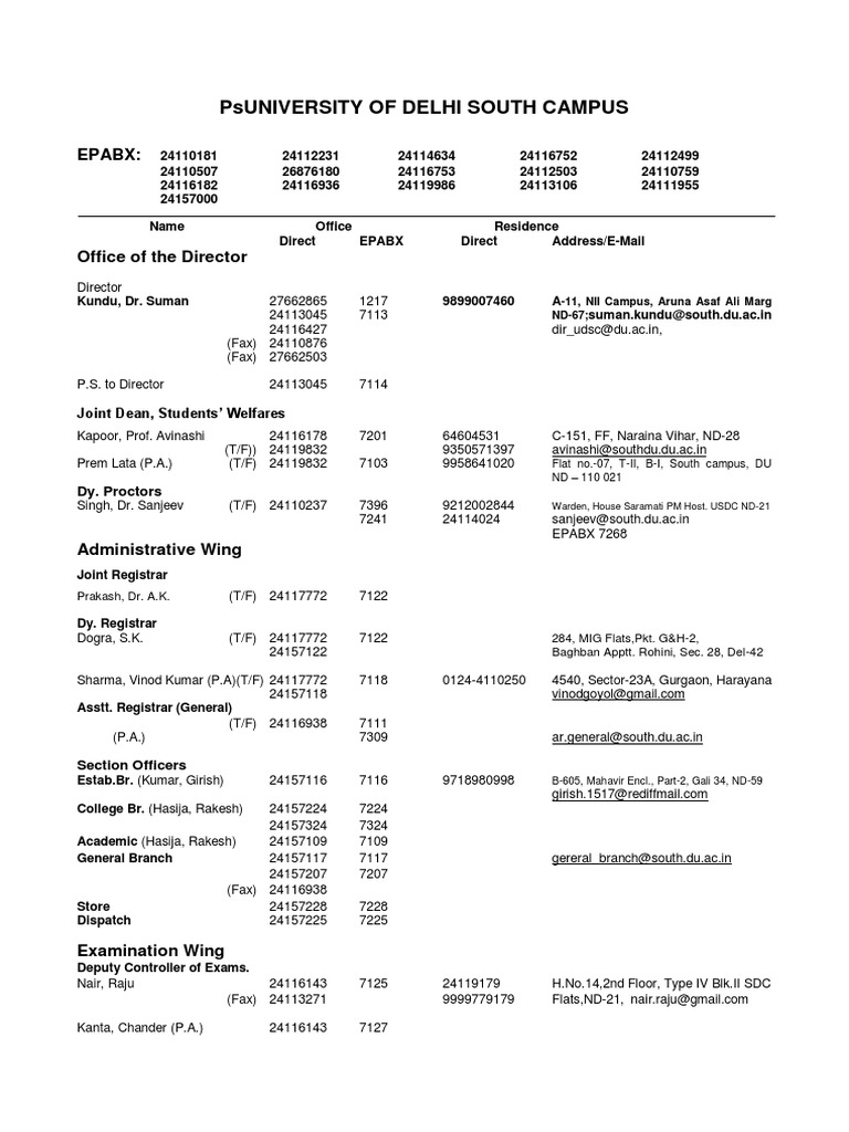 03 DUDir South Campus, 2020 II | PDF