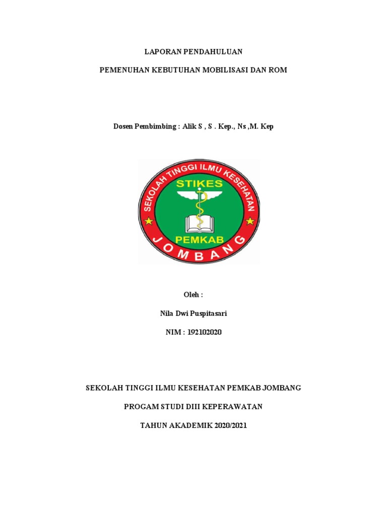 LP Pemenuhan Mobilitasi Dan Rom Fix | PDF | Pengembangan Diri | Sains ...