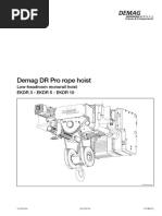 Demag DR Hoist Error Code Guide | PDF | Control System | Flash Memory