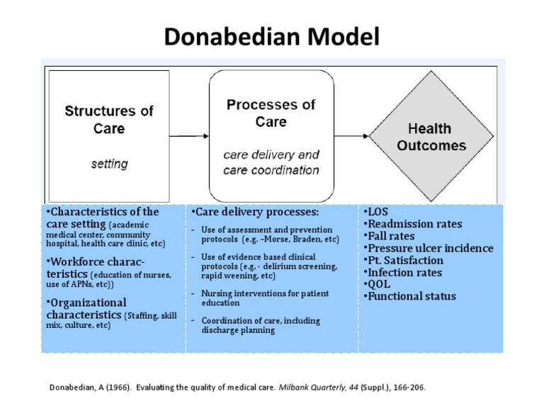Donabedian Model | PDF