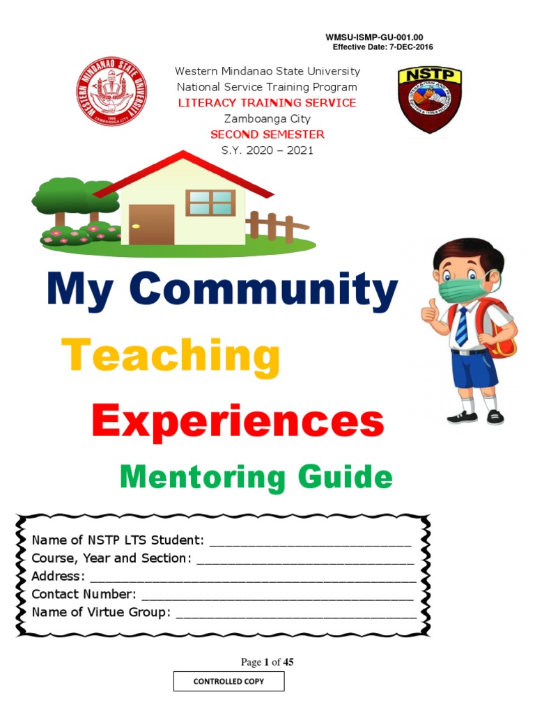 My Experience Book Pdf Educational Assessment Teachers