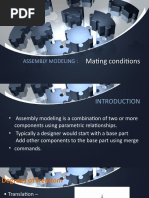 Standard Mate Types in SOLIDWORKS | PDF | Rotation | Mechanics