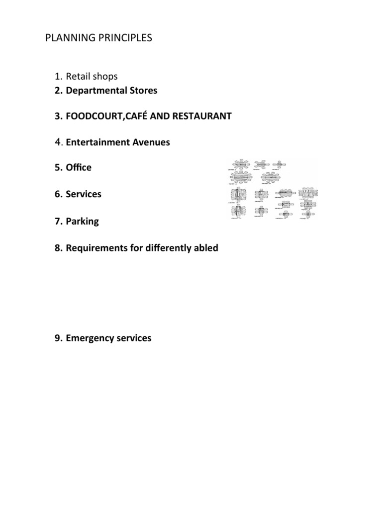 Commercial Complex Planning Guidelines | PDF | Retailers | Business