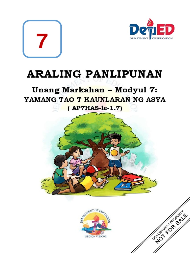 AP7 Q1 - Modyul 7 (Week 7) | PDF