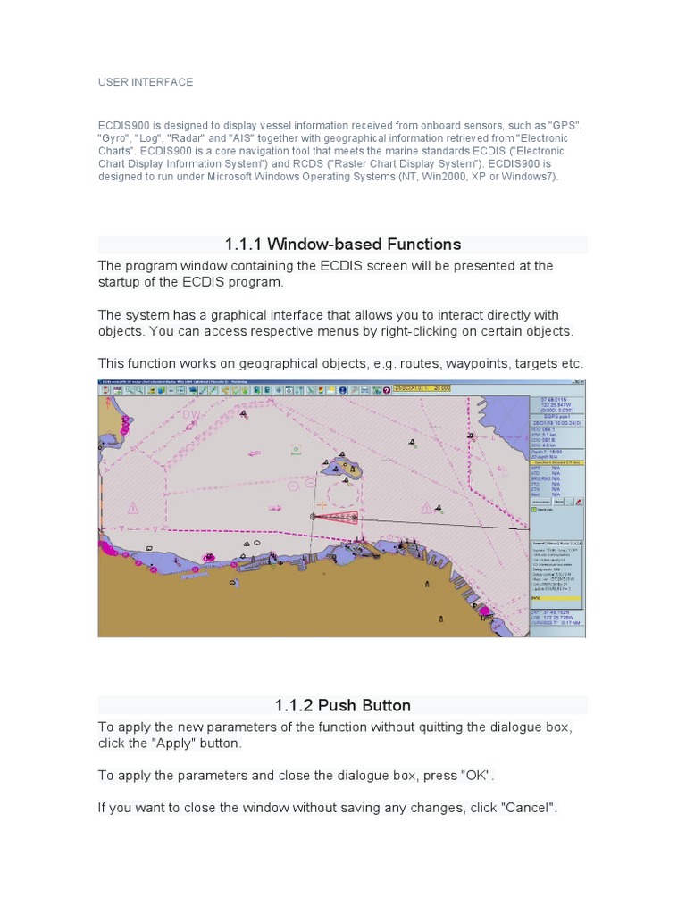 Resumo Maris Ecdis 900 | PDF | Computer File | Point And Click