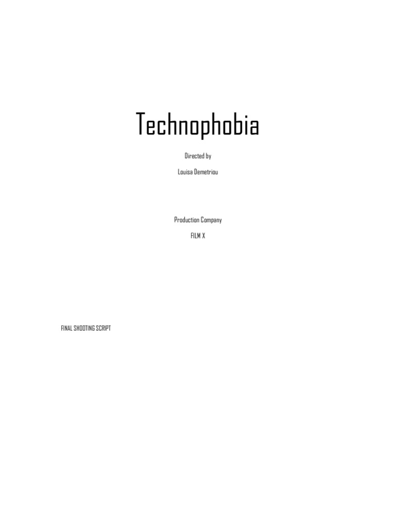 Shooting Script Final | PDF | Leisure