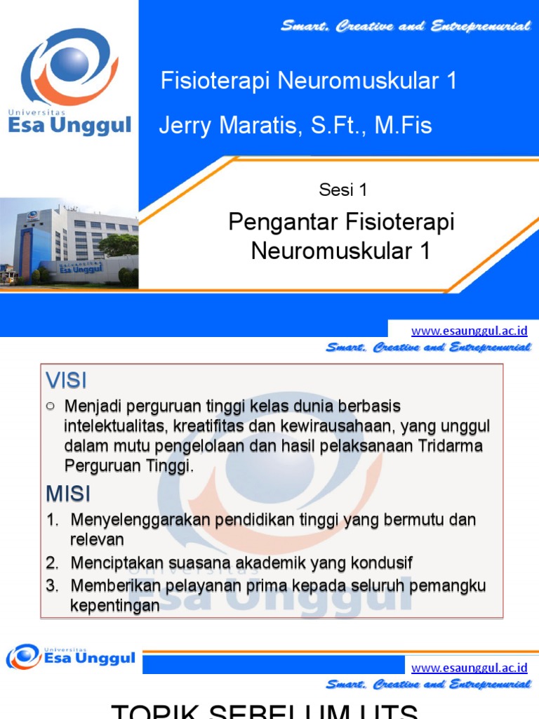 Fisioterapi Neuromuskular 1 Sesi 1 Introduction Neurological Assessment ...