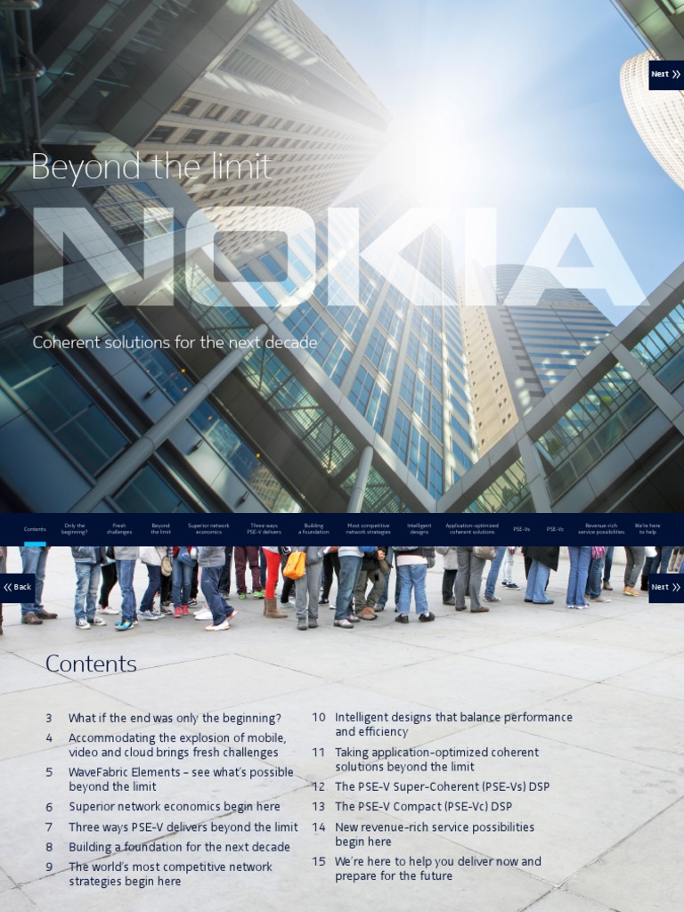 Nokia WaveFabric Elements (PSE-V) Interactive Ebook EN | PDF ...