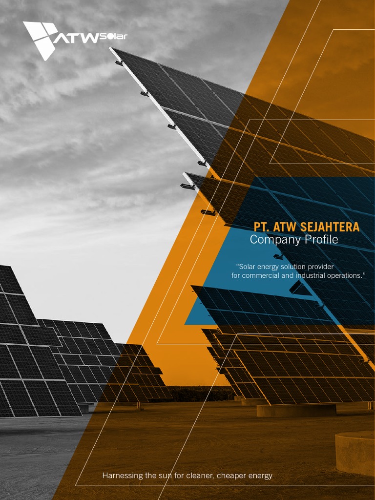 Pt. Atw Sejahtera: Company Profile | PDF | Solar Power | Photovoltaic ...