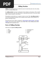 Universal Milling Machine | PDF | Machines | Crafts