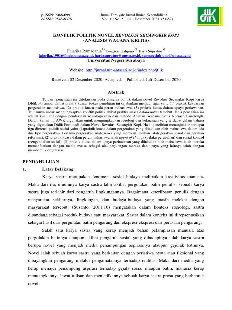 Jurnal UIN Genap 2021 | PDF