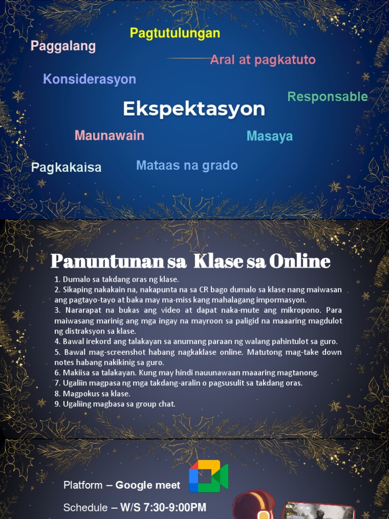 Panimulang Talakayan | PDF