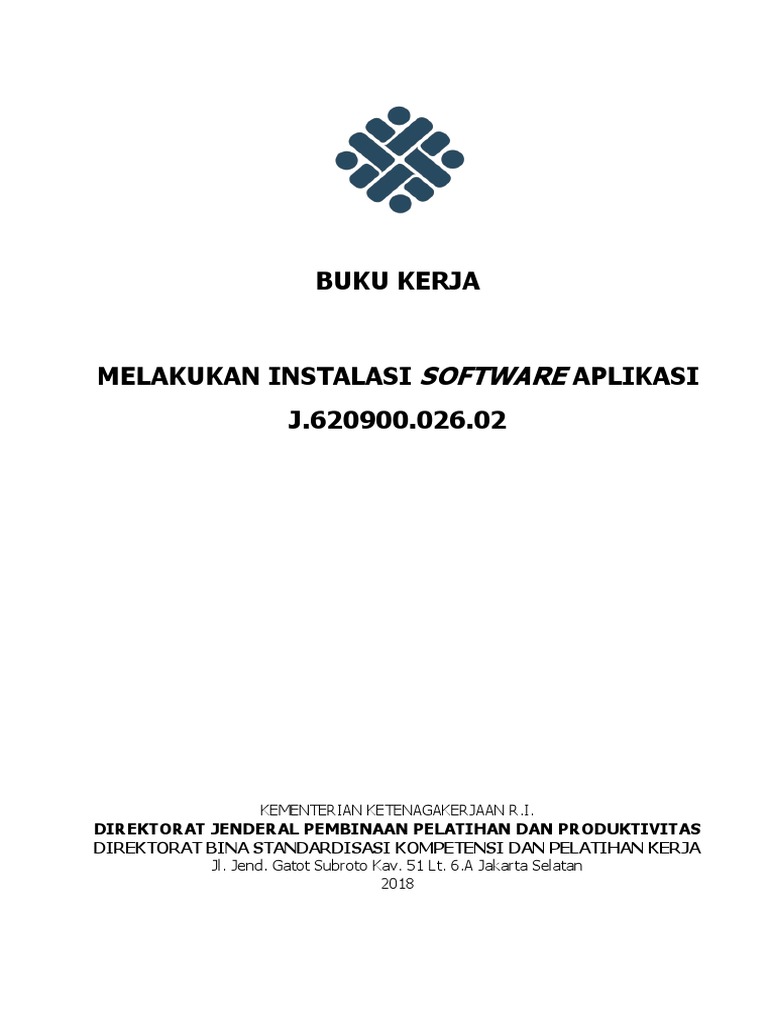 Buku Kerja - Melakukan Instalasi Software Aplikasi | PDF