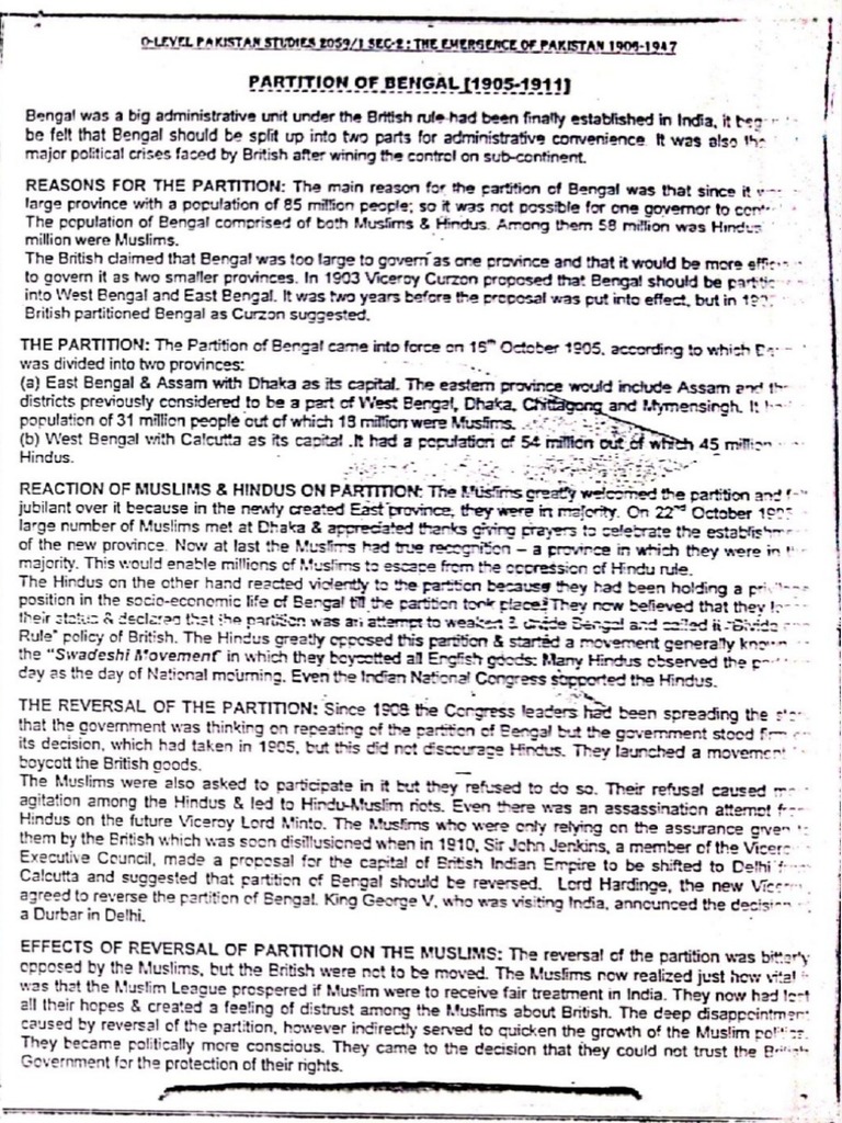 O Level History Sec 2 Notes | PDF