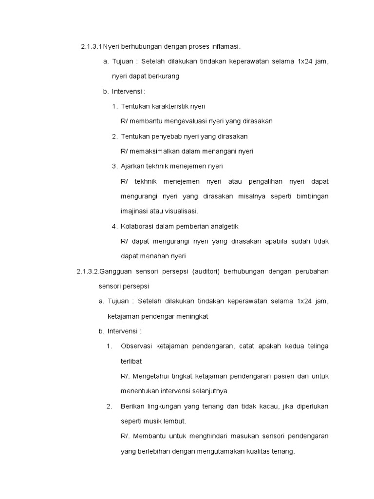 Nyeri Berhubungan Dengan Proses Inflamasi | PDF | Pengembangan Diri