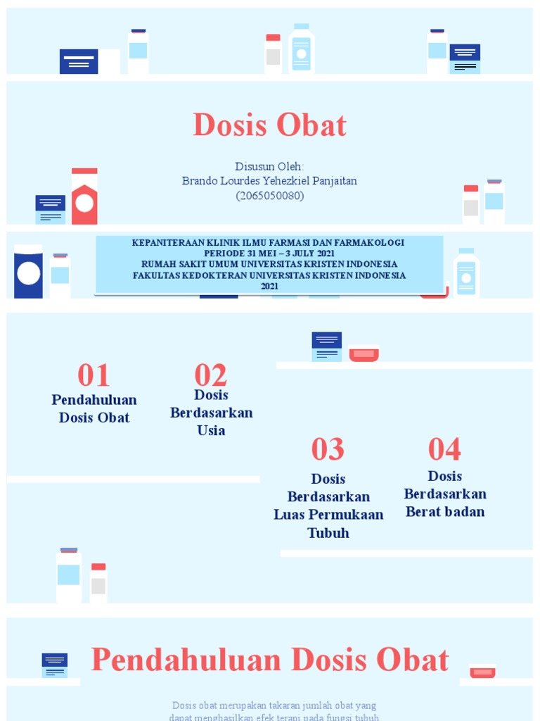 Dosis Obat | PDF