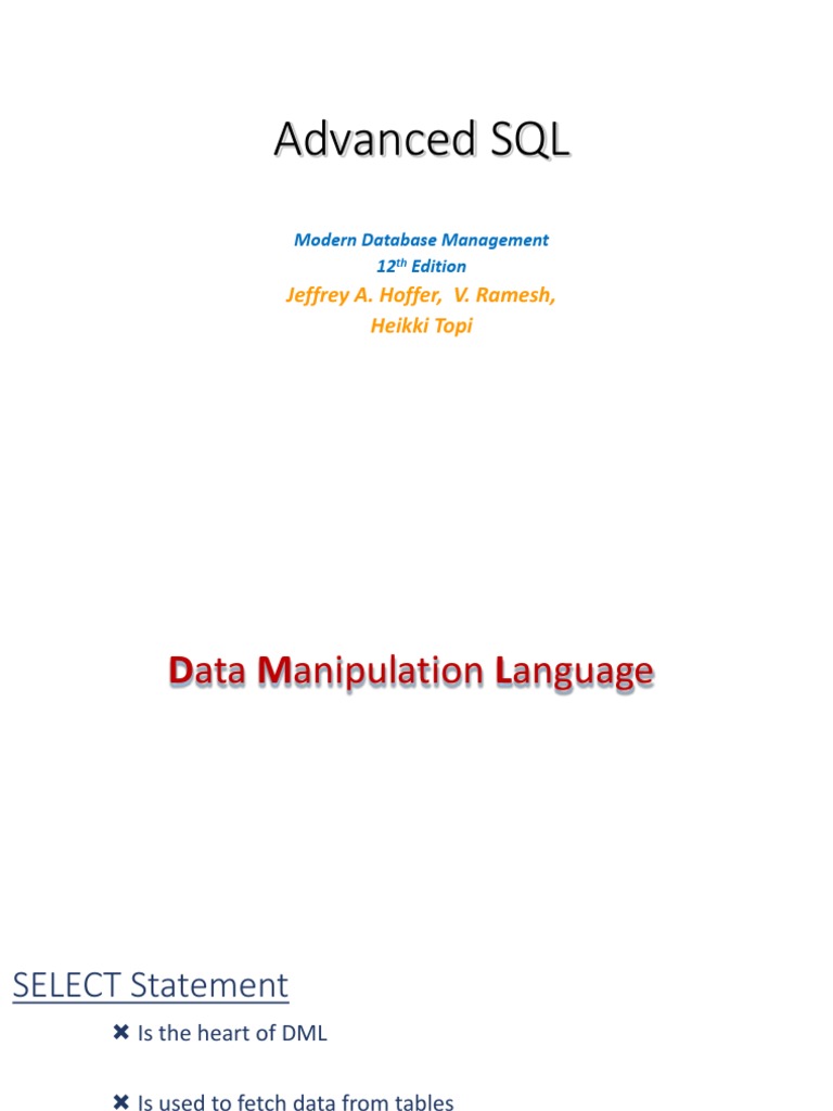 Database PPT 2 | PDF | Data Management Software | Software Design