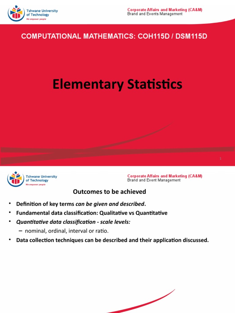 Introduction To Stastics | Download Free PDF | Level Of Measurement ...