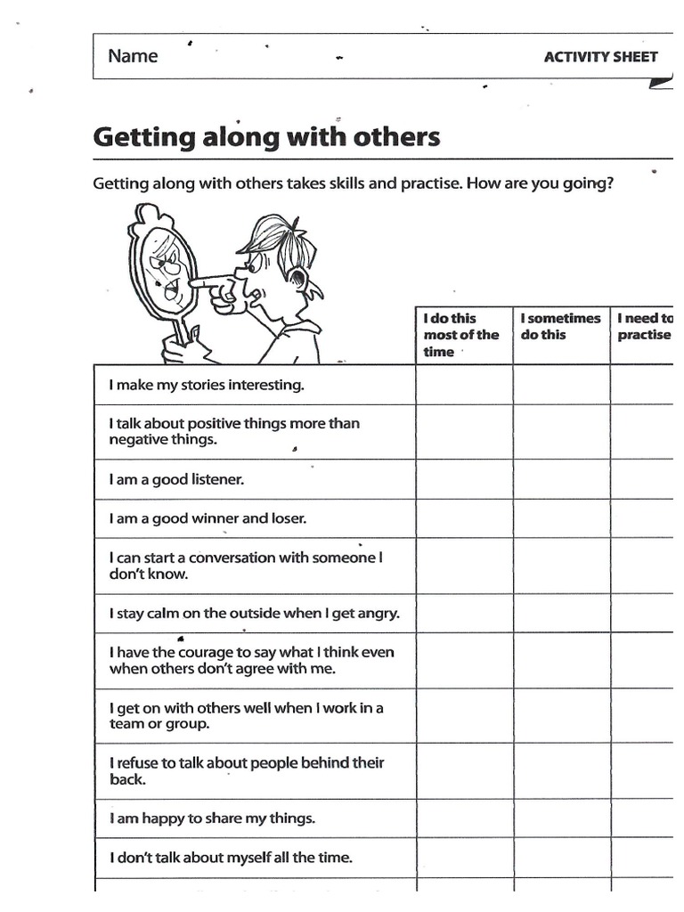 Getting Along With Others | PDF