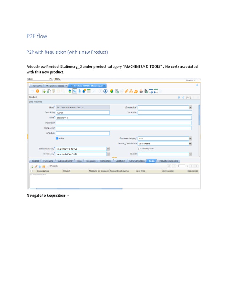 Idempiere P2P, O2C Cycle | Download Free PDF | Receipt | Invoice