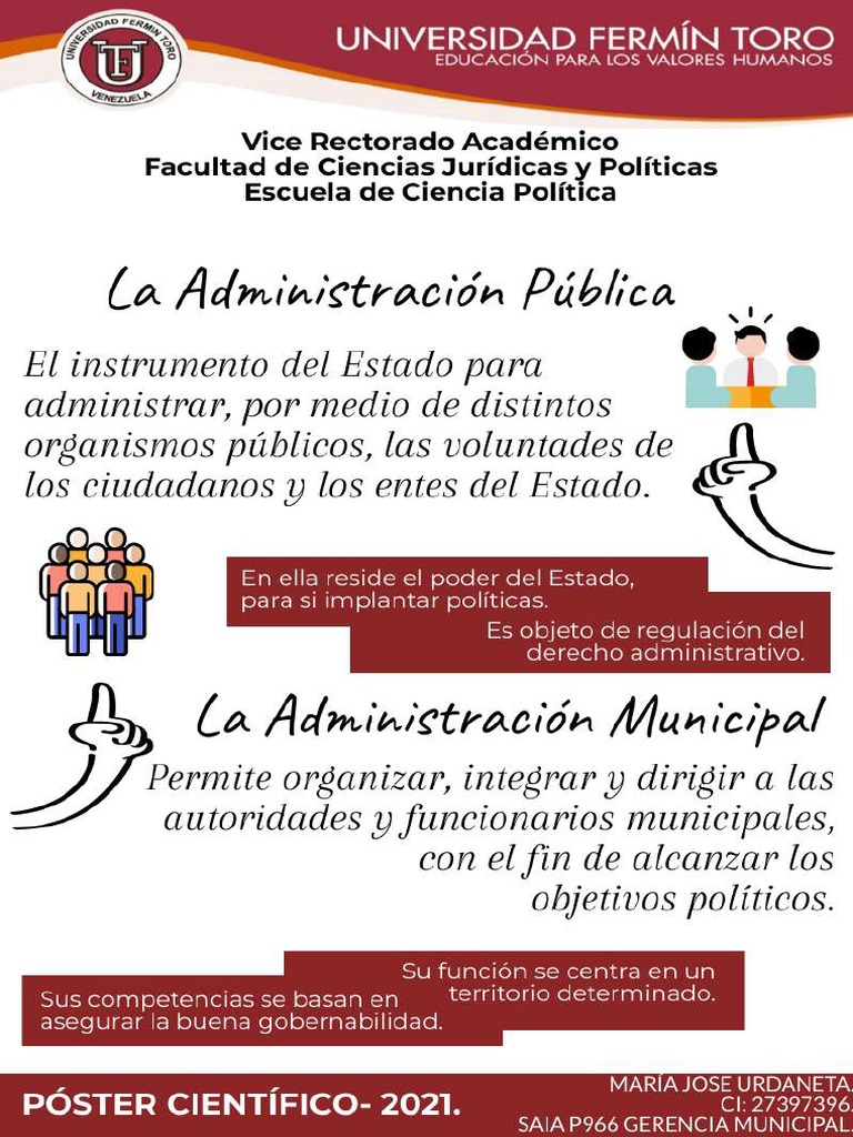 Poster Cientifico Administracion Publica | PDF