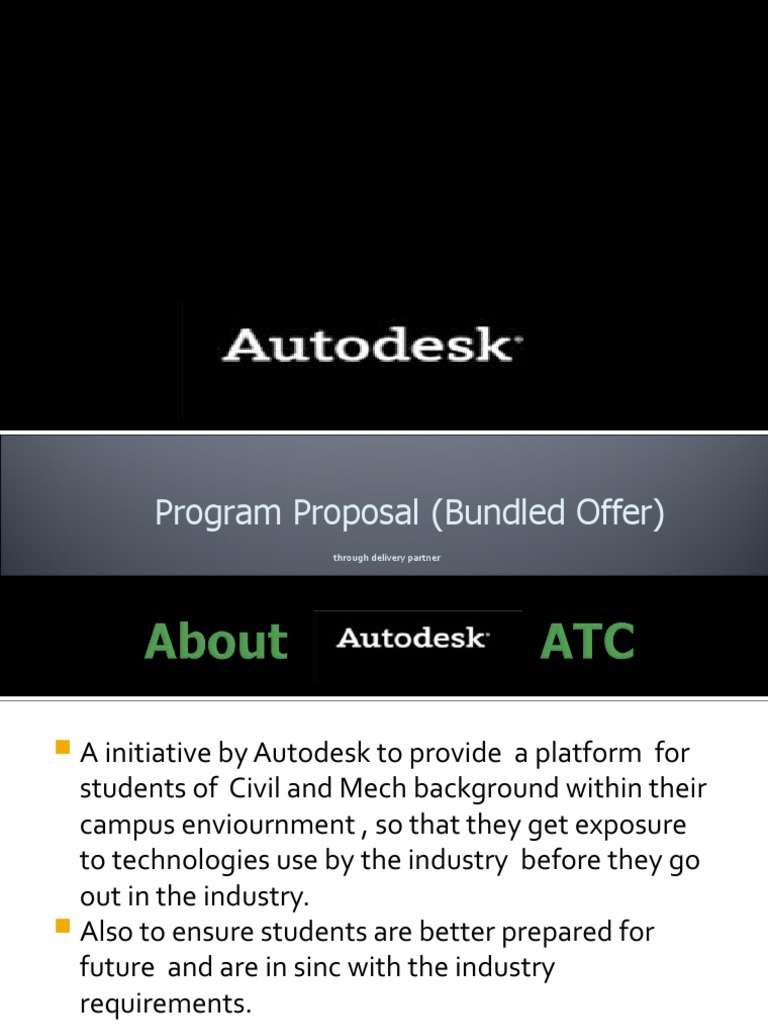Autodesk PPT Jan 11 | PDF | Autodesk | Auto Cad