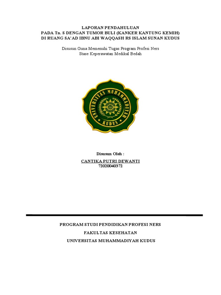 LP Tumor Buli (KMB) | PDF